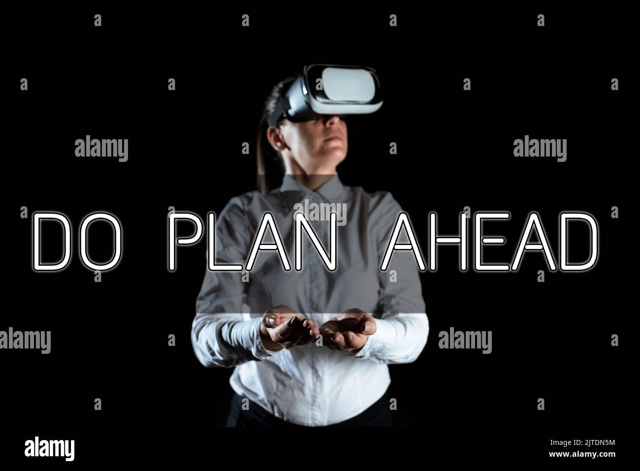 Légende conceptuelle : planifier à l'avance. Mot pour la planification ...