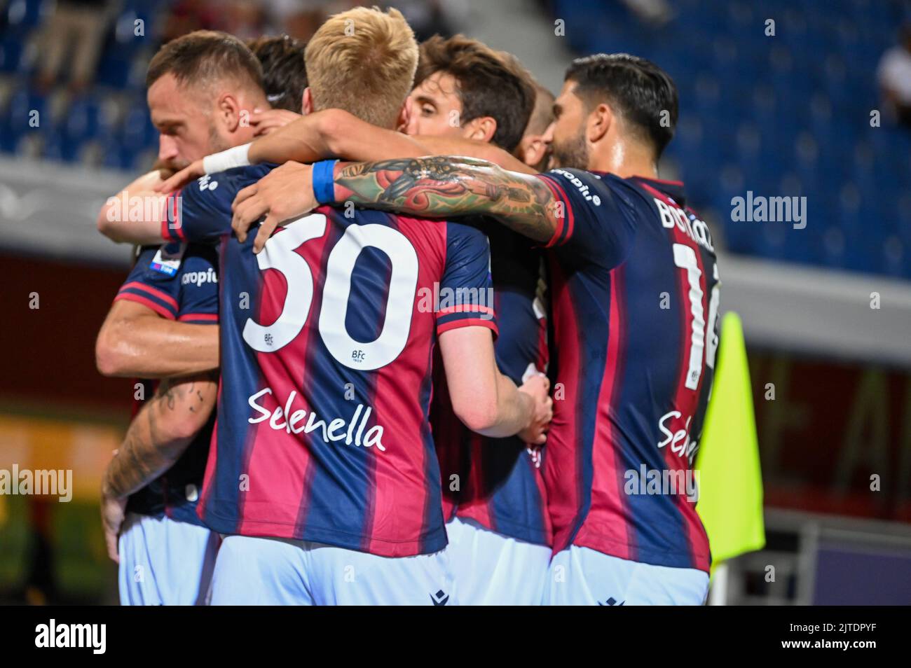 Stade Renato Dall'Ara, Bologne, Italie, 21 août 2022, Marko Arnautovic ...
