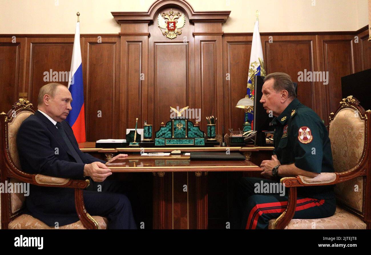 30 août 2022. - Russie, Moscou. - Le président russe Vladimir Poutine ...