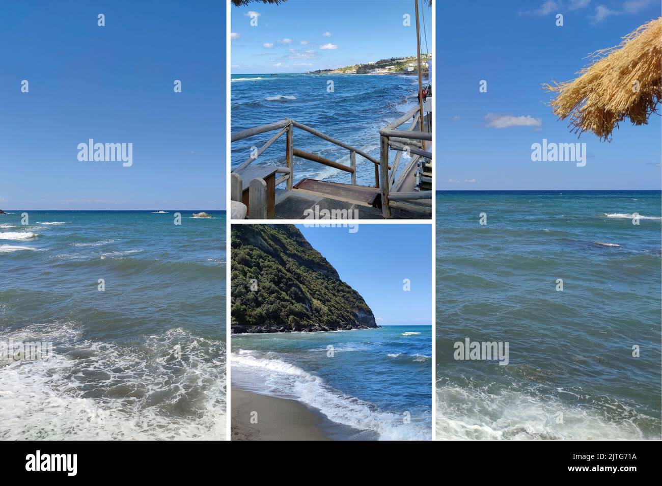 Citara beach forio island ischia Banque de photographies et d’images à ...