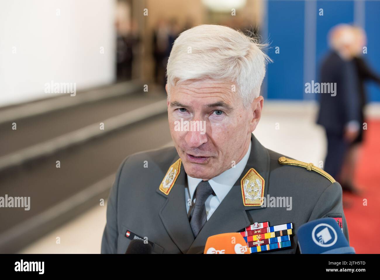 Prague, République tchèque. 30th août 2022. Robert Brieger, président ...