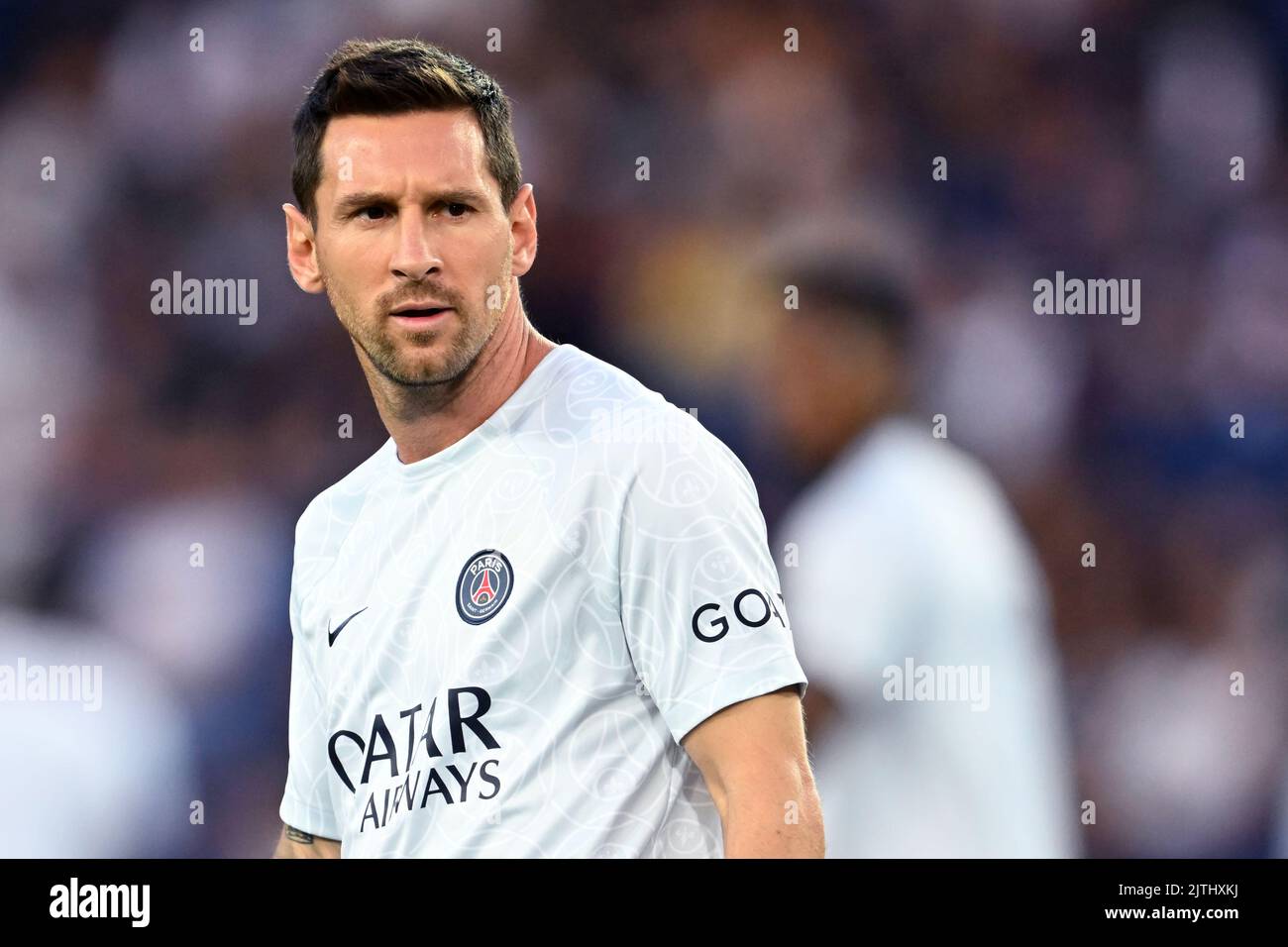 PARIS - Lionel Messi de Paris Saint-Germain lors du match de la Ligue ...