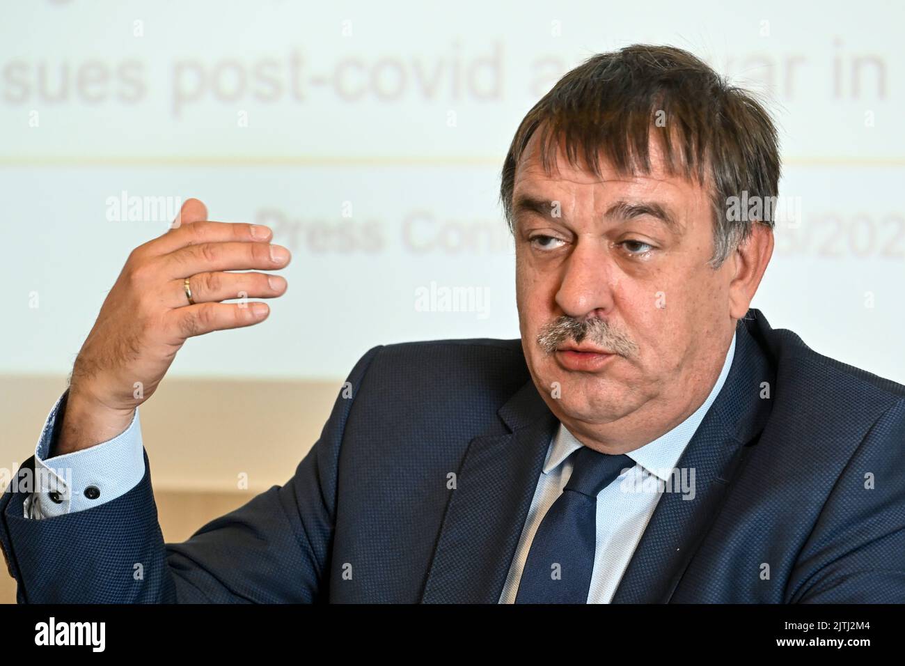 Febeliec membre du conseil d'administration Peter Claes photographié ...