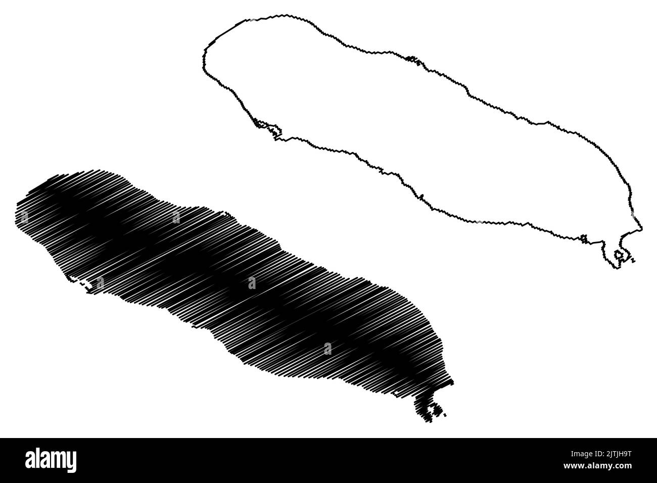 Île de Gonave (République d'Haïti, Amérique de Cenrtal, îles des ...