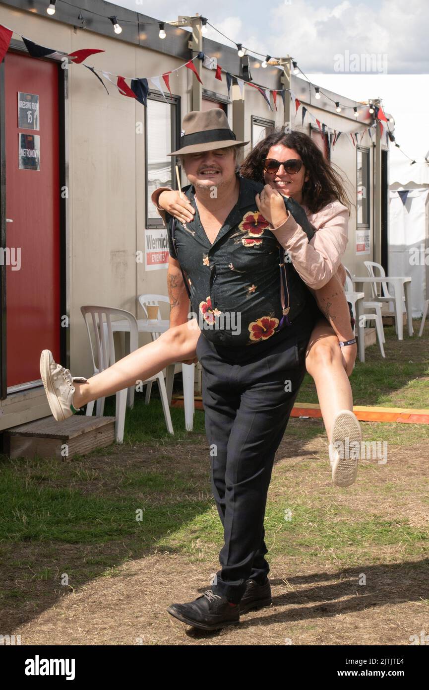 Pete doherty et sa femme Banque de photographies et d’images à haute ...