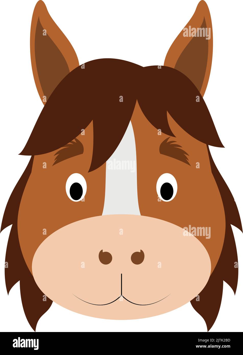Tete de cheval dessin animé Banque de photographies et d’images à haute résolution - Alamy