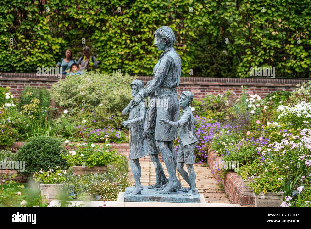 31 août 2022 : statue commémorative de l'anniversaire de la princesse ...