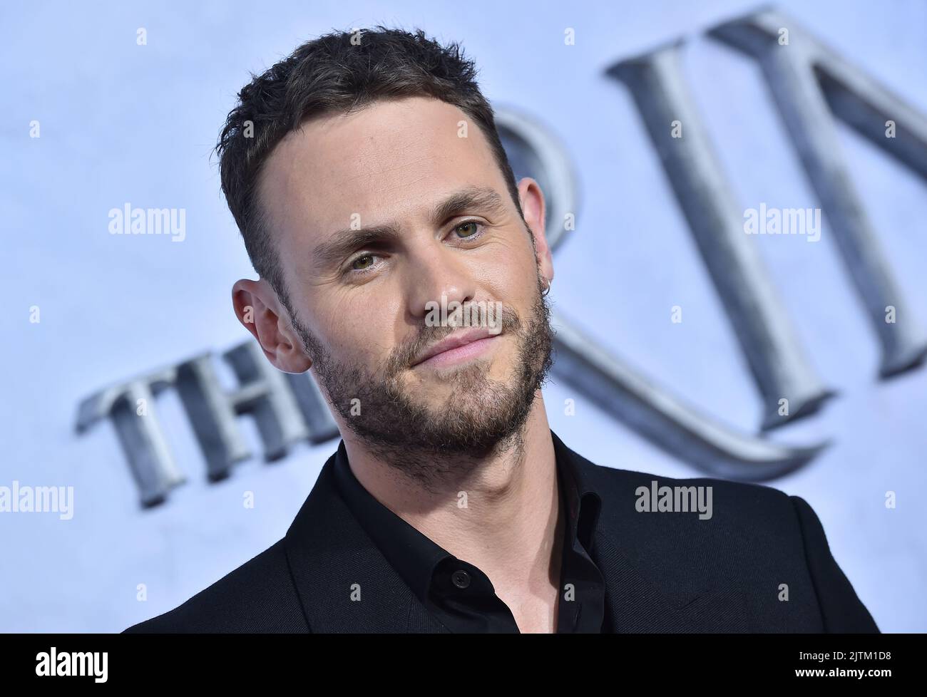 Charles Vickers arrivant à la première de Los Angeles « The Lord of the ...