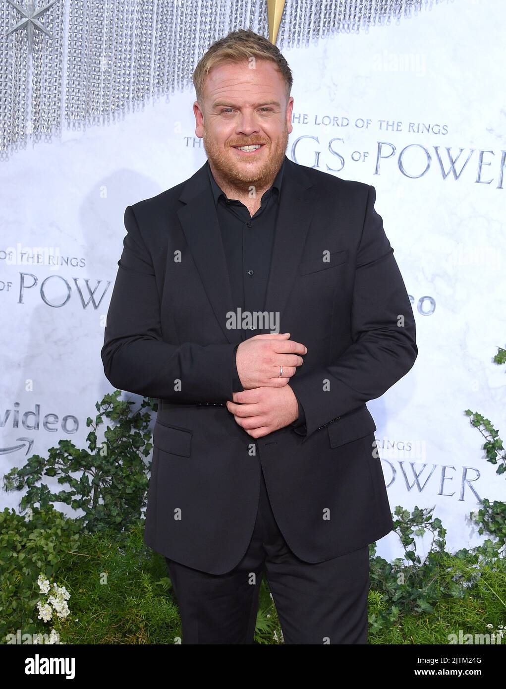 Owain Arthur arrivée à la première de Los Angeles « The Lord of the ...
