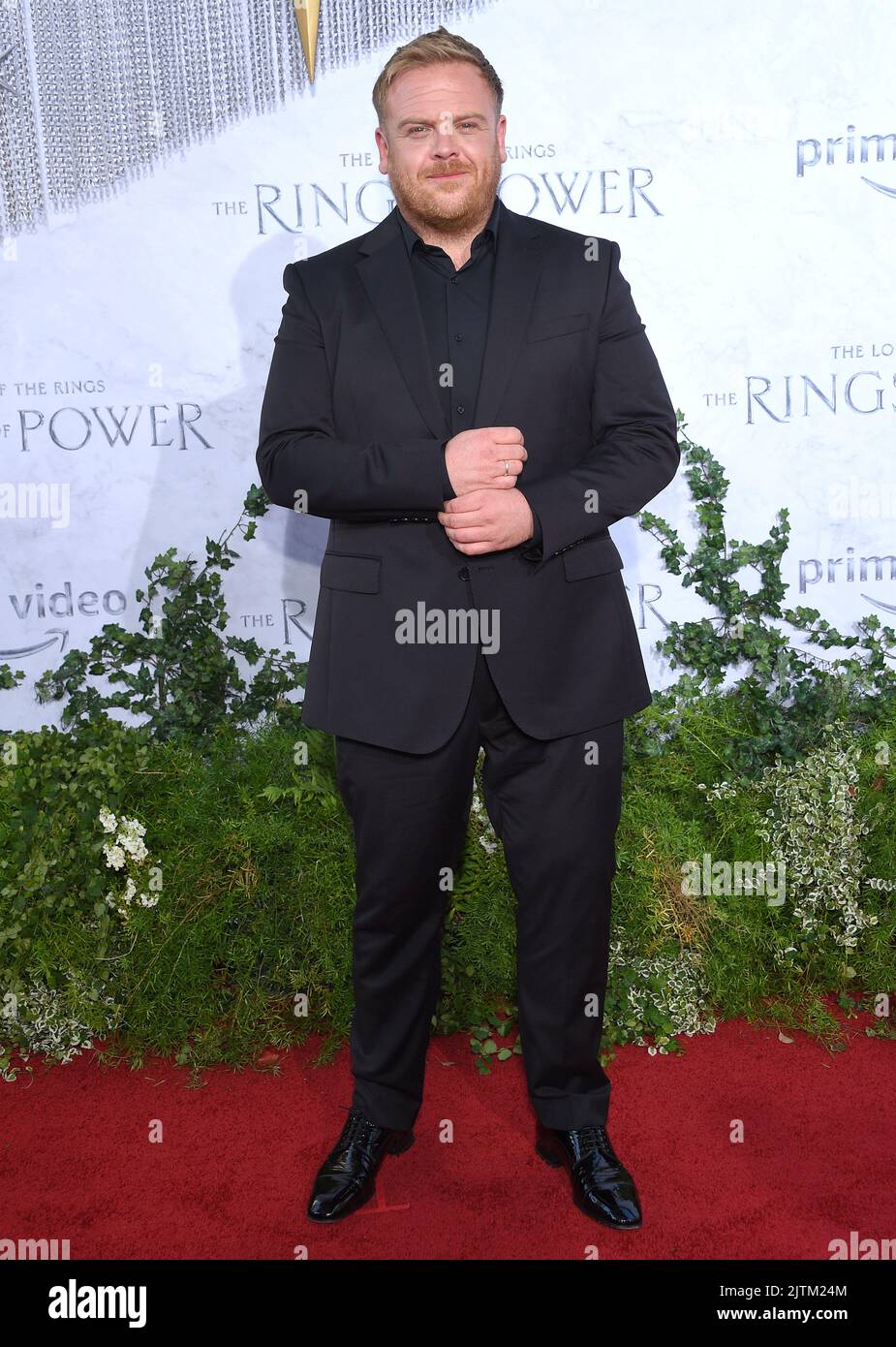 Owain Arthur arrivée à la première de Los Angeles « The Lord of the ...