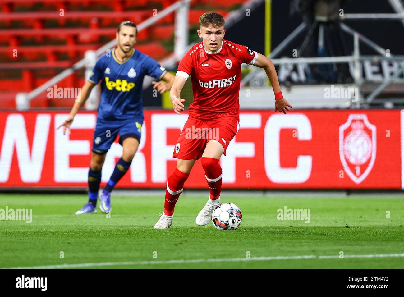 Anvers, Belgique, 31/08/2022, le Jurgen Peter Ekkelenkamp d'Anvers ...