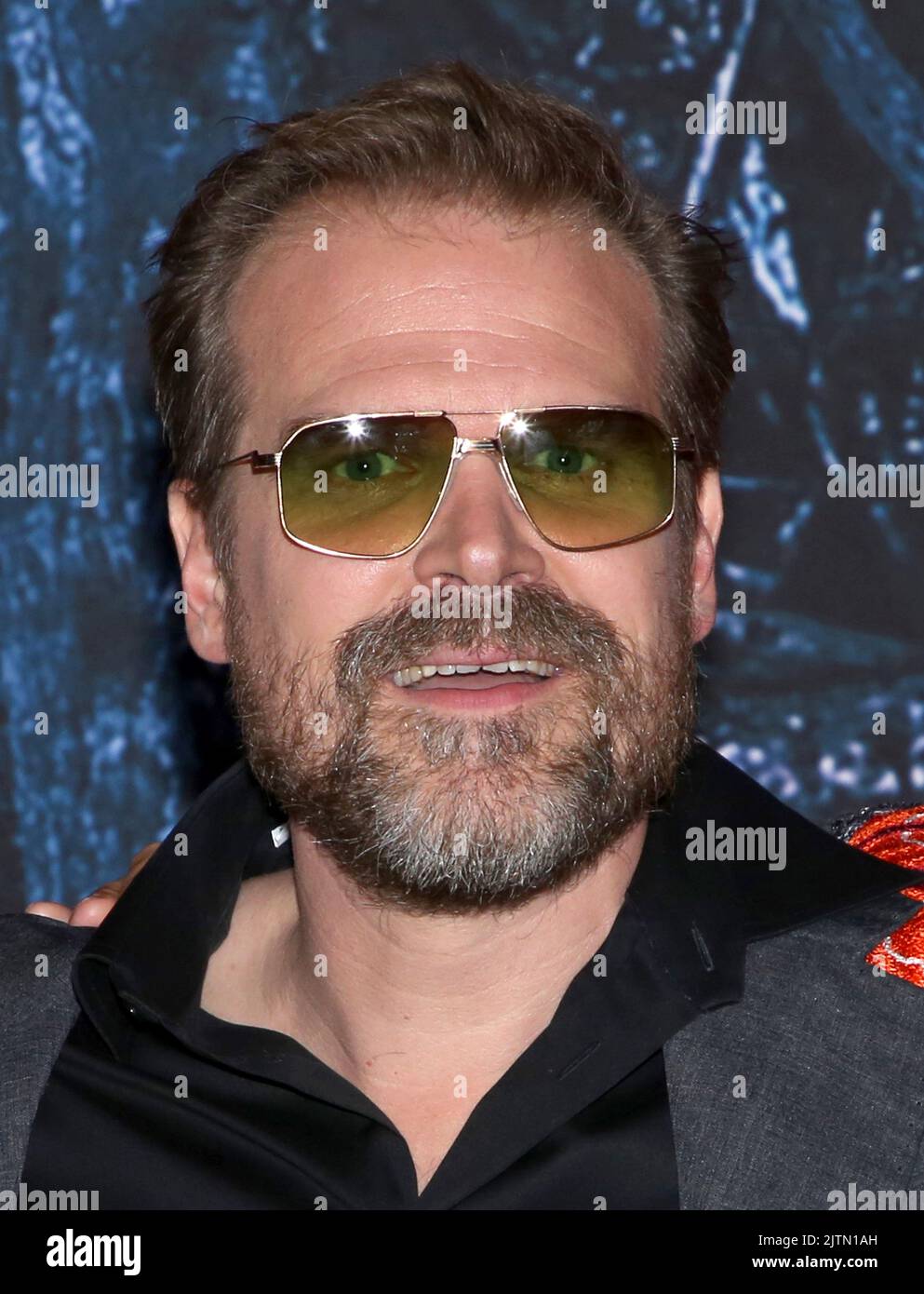 David Harbour participe à la première mondiale de la saison 4 de ...