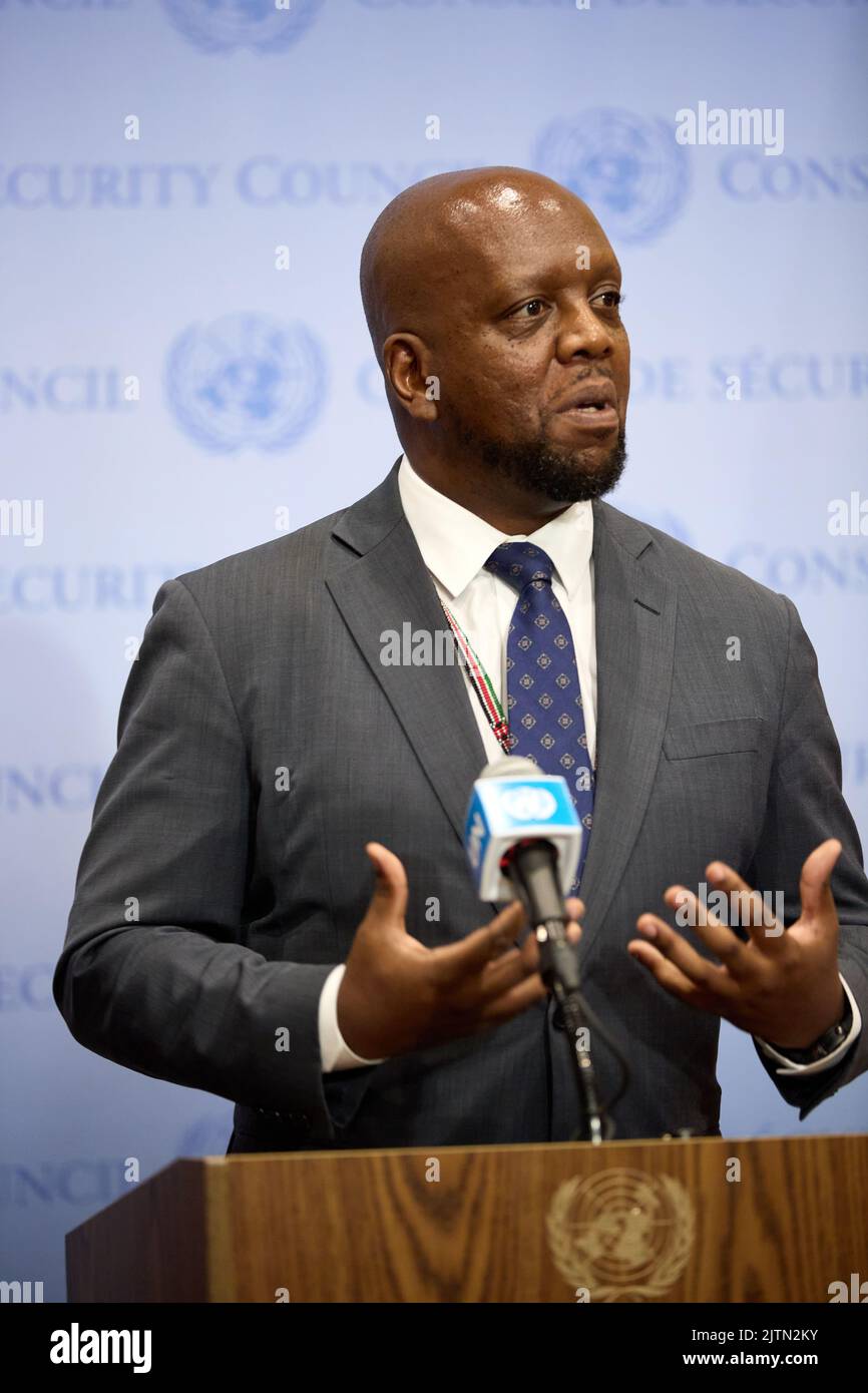 L'ambassadeur martin kimani Banque de photographies et d’images à haute ...