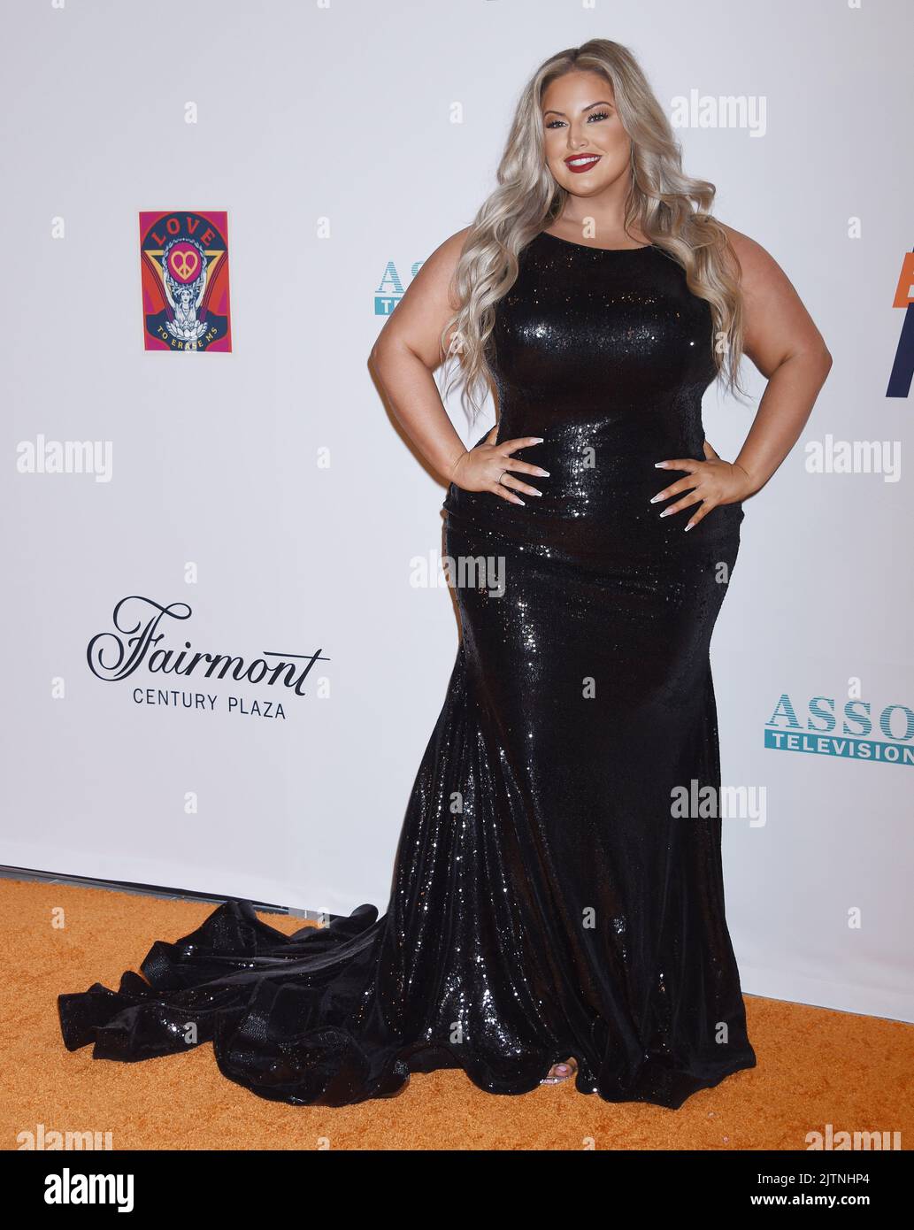Ashley Alexiss en arrivant au Gala annuel de la course à l'effacement ...