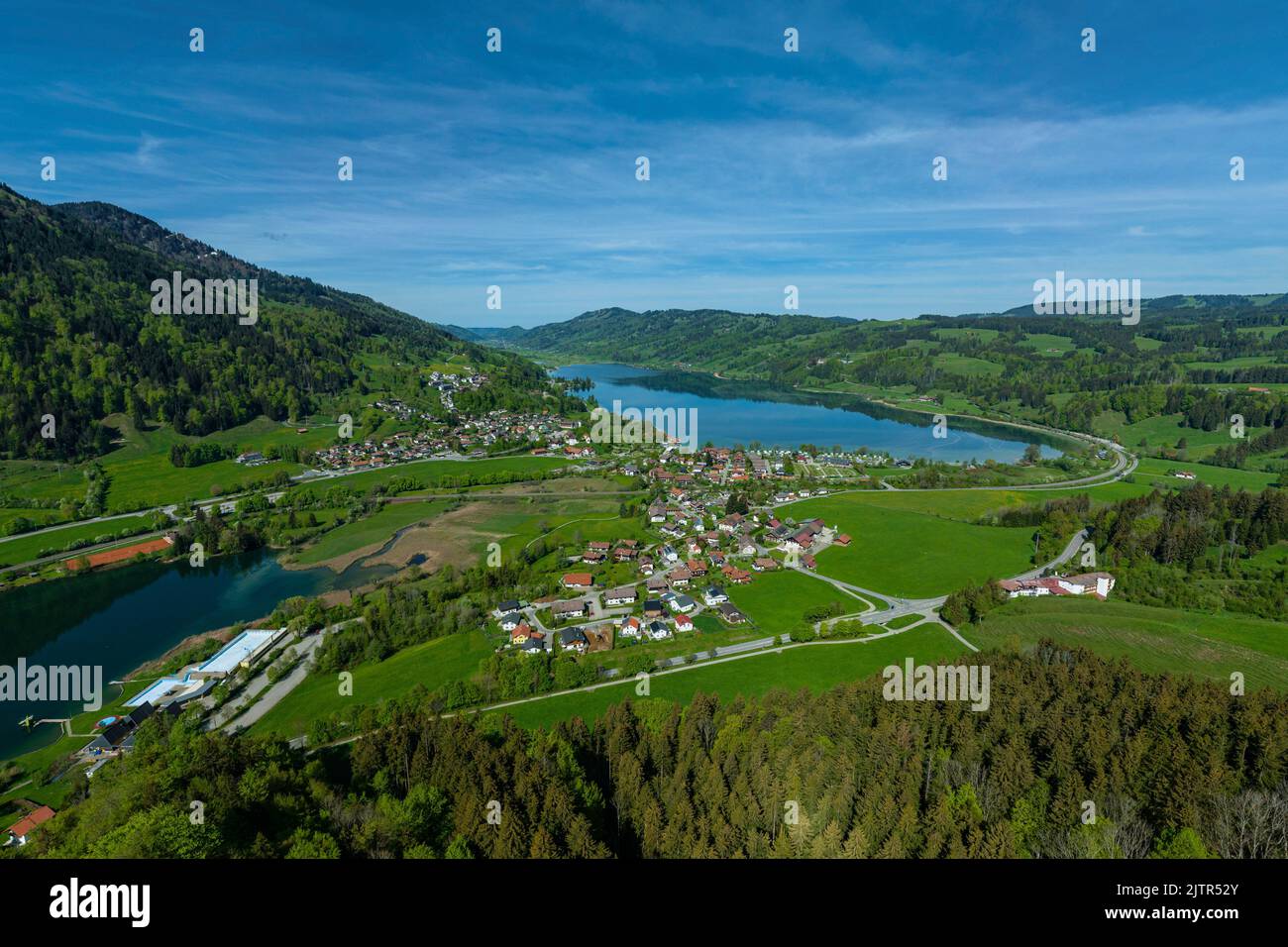 Grosser alpsee lake Banque de photographies et d’images à haute ...
