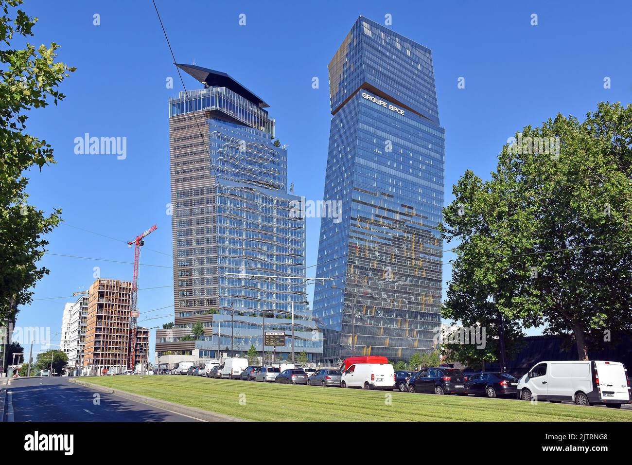 The Tours Duo, tours jumelles, Paris, une paire de gratte-ciels ...