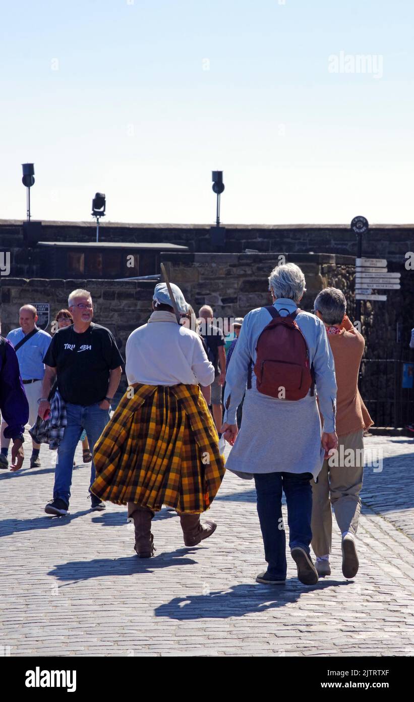 Traditional scottish dress Banque de photographies et d’images à haute ...