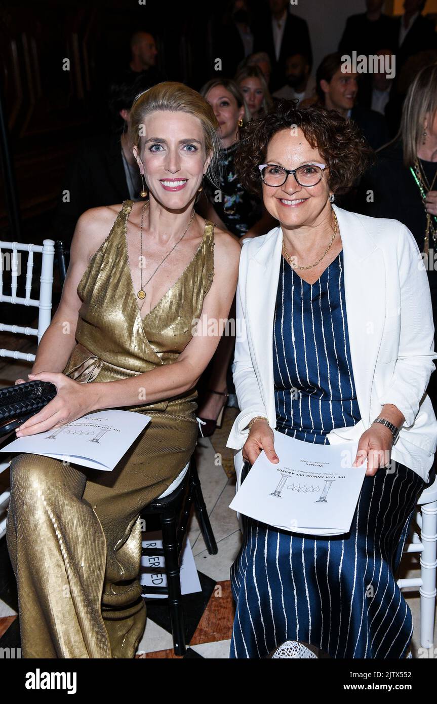 Clarissa Ward , Tiziana Lippiello 79th Venise film Festival Prix DVF 2022 Venise, Italie 1st ...