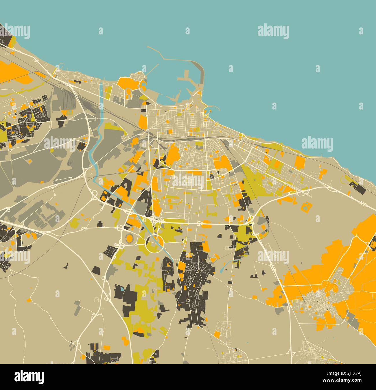 Mappa di bari Banque d'images vectorielles - Alamy