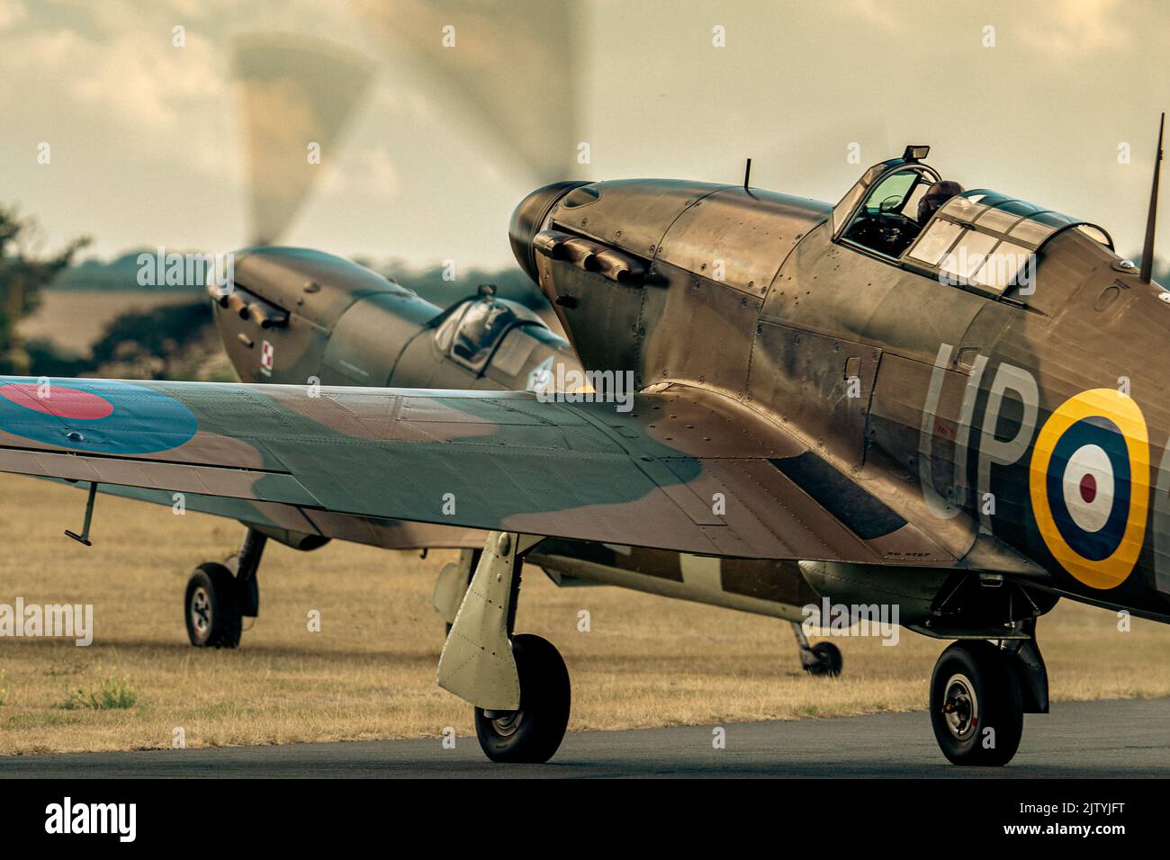 Spitfire and hurricane museum Banque de photographies et d’images à ...