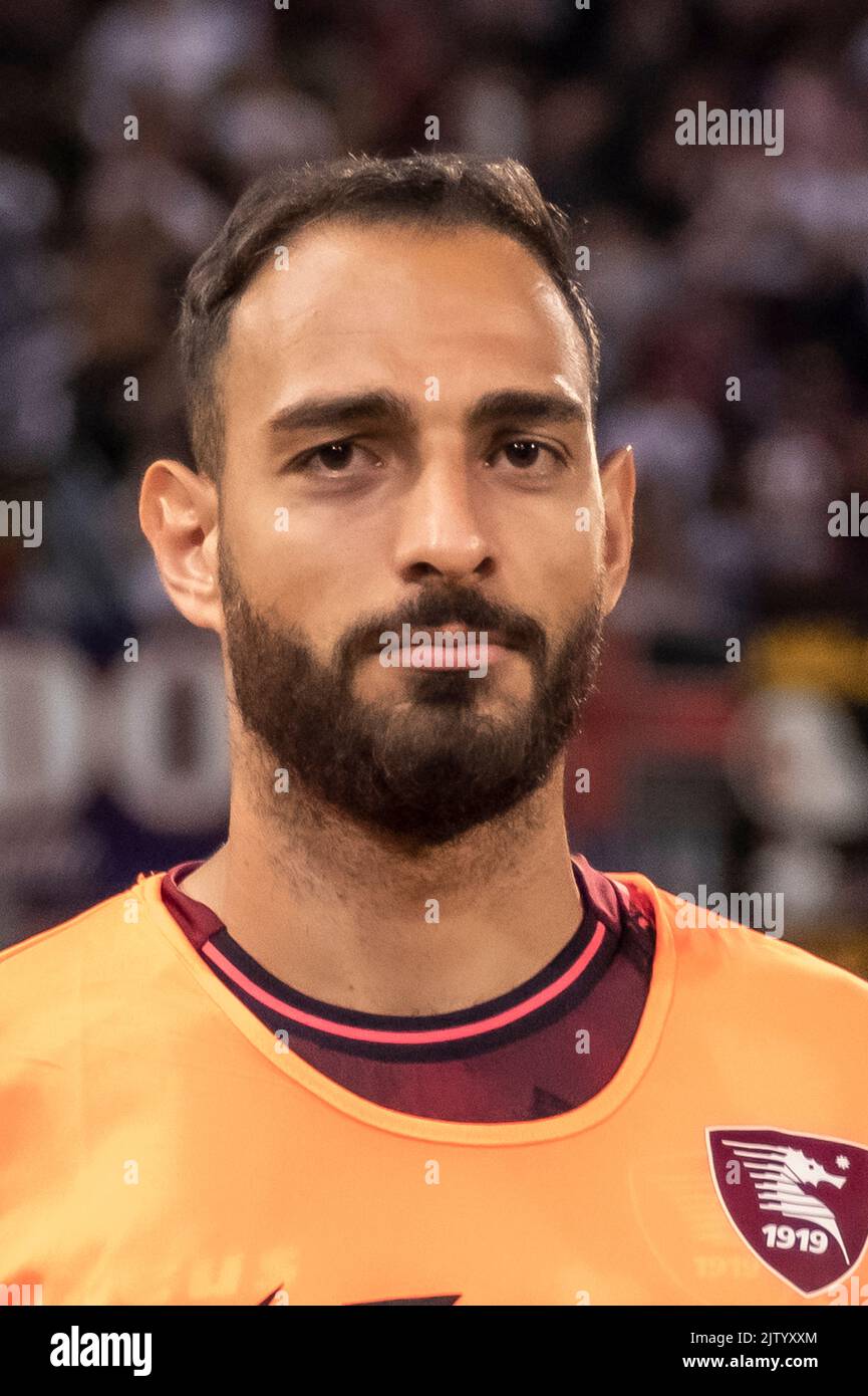 Grigoris Kastanos (Salernitana) Lors du match italien 'erie A' entre ...