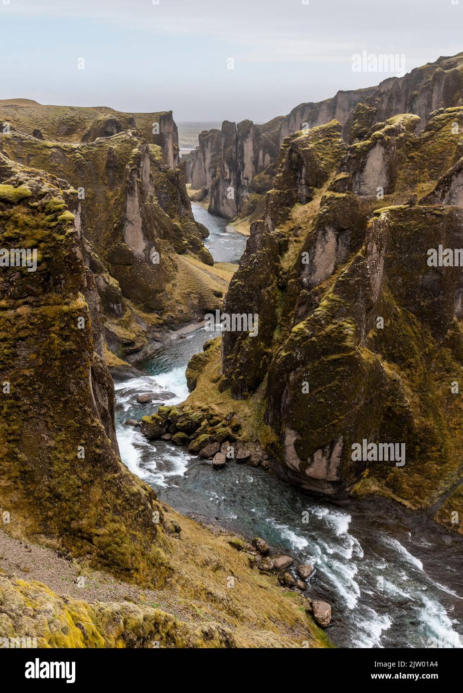 Fjadrargljufur canyon Banque de photographies et d’images à haute ...