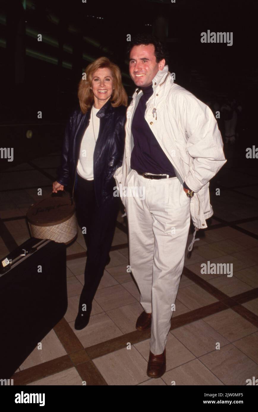 Stefanie Powers et Patrick de la Chenais 1993 crédit : Ralph Dominguez ...