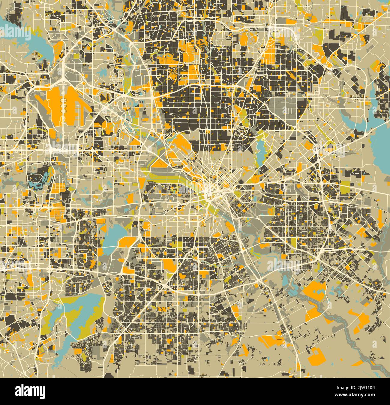 Dallas fort vaut Banque d'images vectorielles - Alamy
