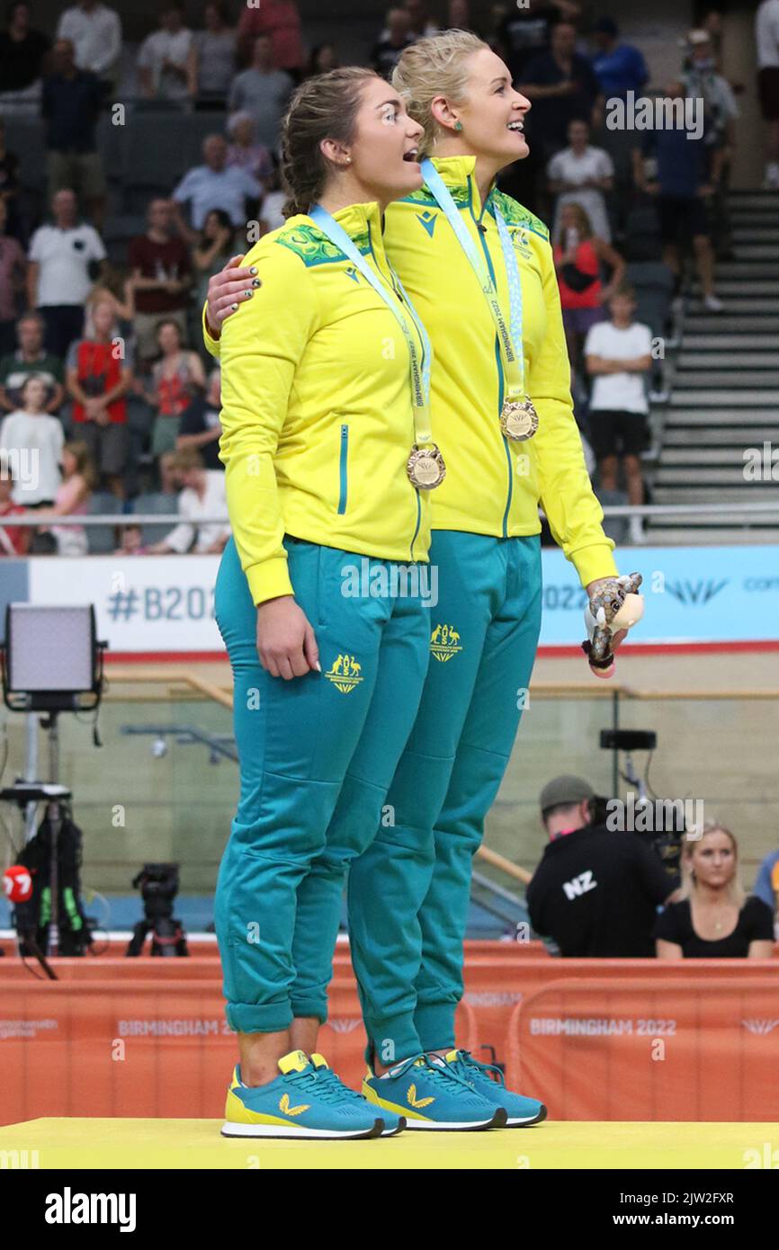 Jessica GALLAGHER, d'Australie, et son pilote Caitlin Ward, qui a ...