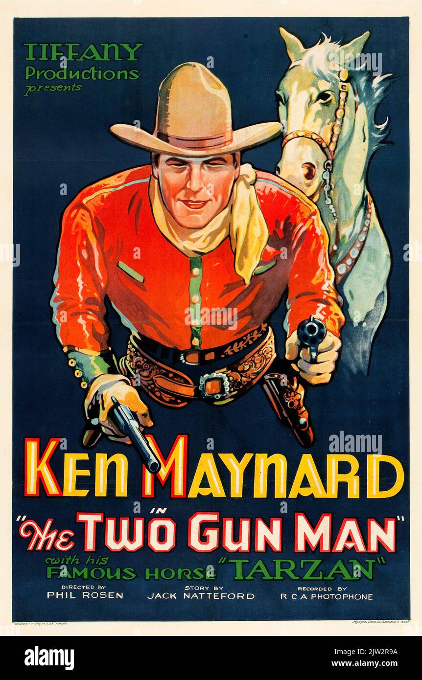 Affiche du film ken maynard Banque de photographies et d’images à haute ...