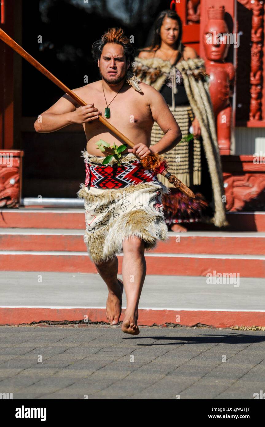 Maori hongi nz Banque de photographies et d’images à haute résolution ...