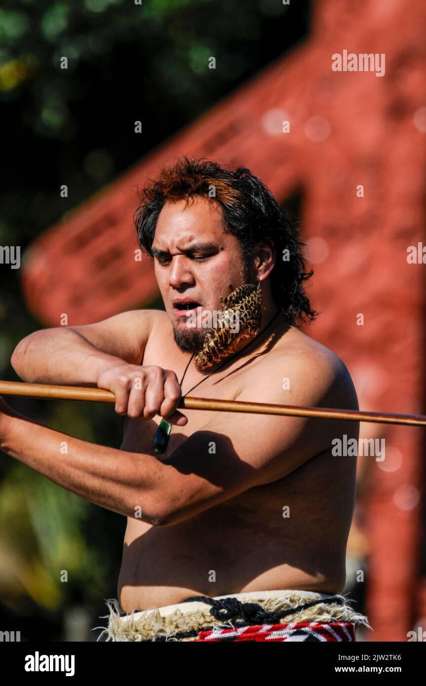Maori hongi nz Banque de photographies et d’images à haute résolution ...