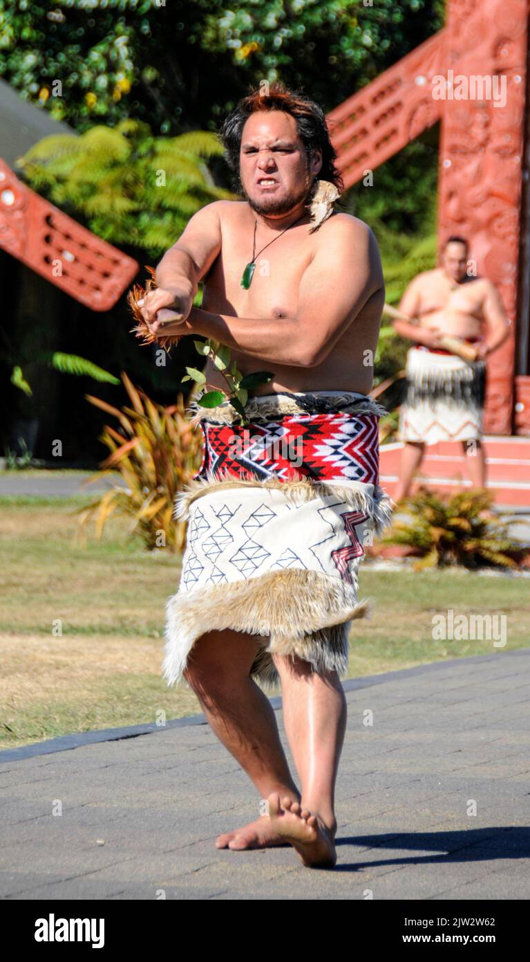 Maori hongi nz Banque de photographies et d’images à haute résolution ...