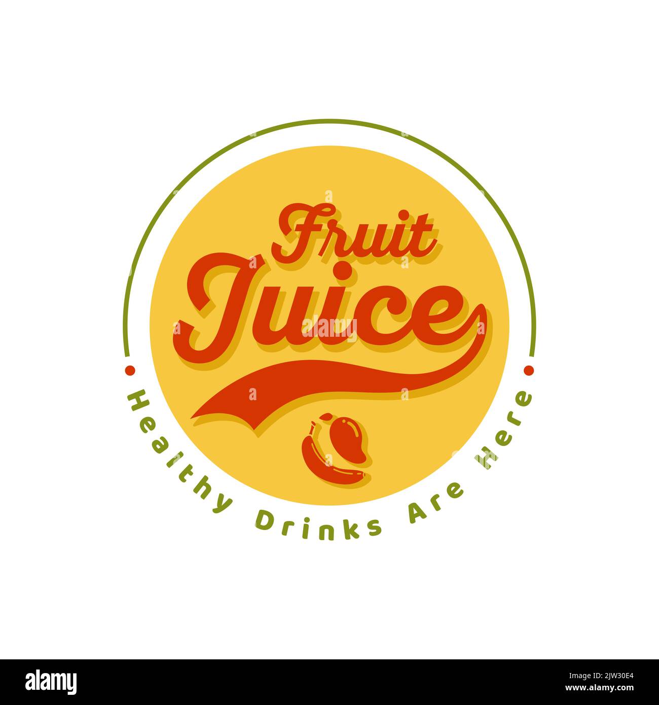Logo de fruits frais Banque de photographies et d’images à haute ...