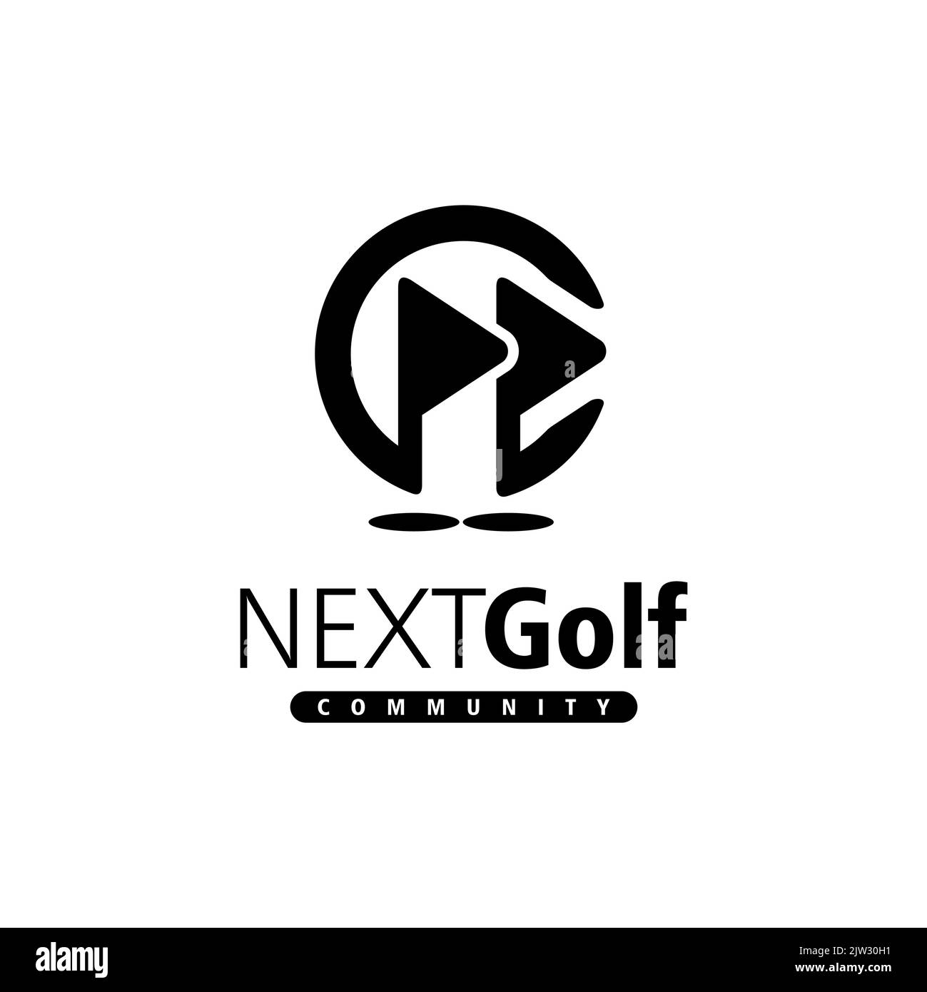 Logo de next Banque d'images noir et blanc - Alamy