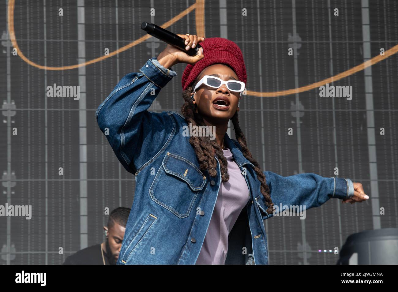 LITTLE SIMZ se déroule au festival Connect au Royal Highland Center d ...