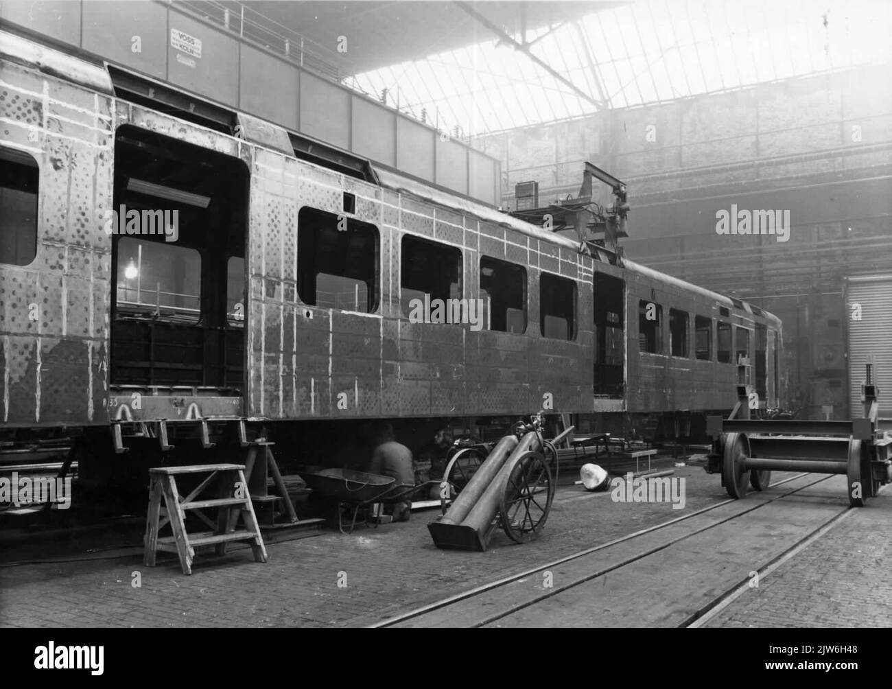 Image de la construction d'un train électrique (plan y '' Sprinter ...