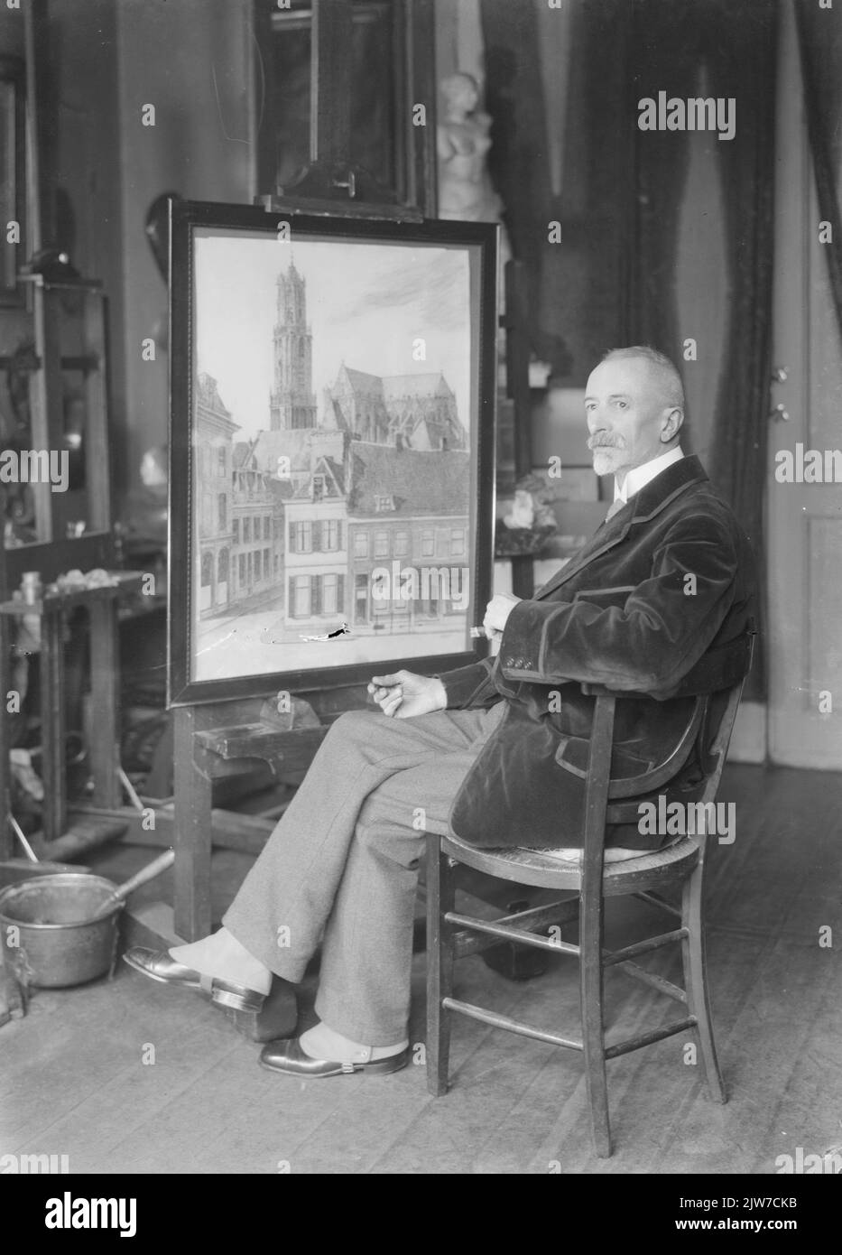 Portrait de Gerard Willem Pieter (Gerrit) van Dokkum, b. Utrecht 19 ...