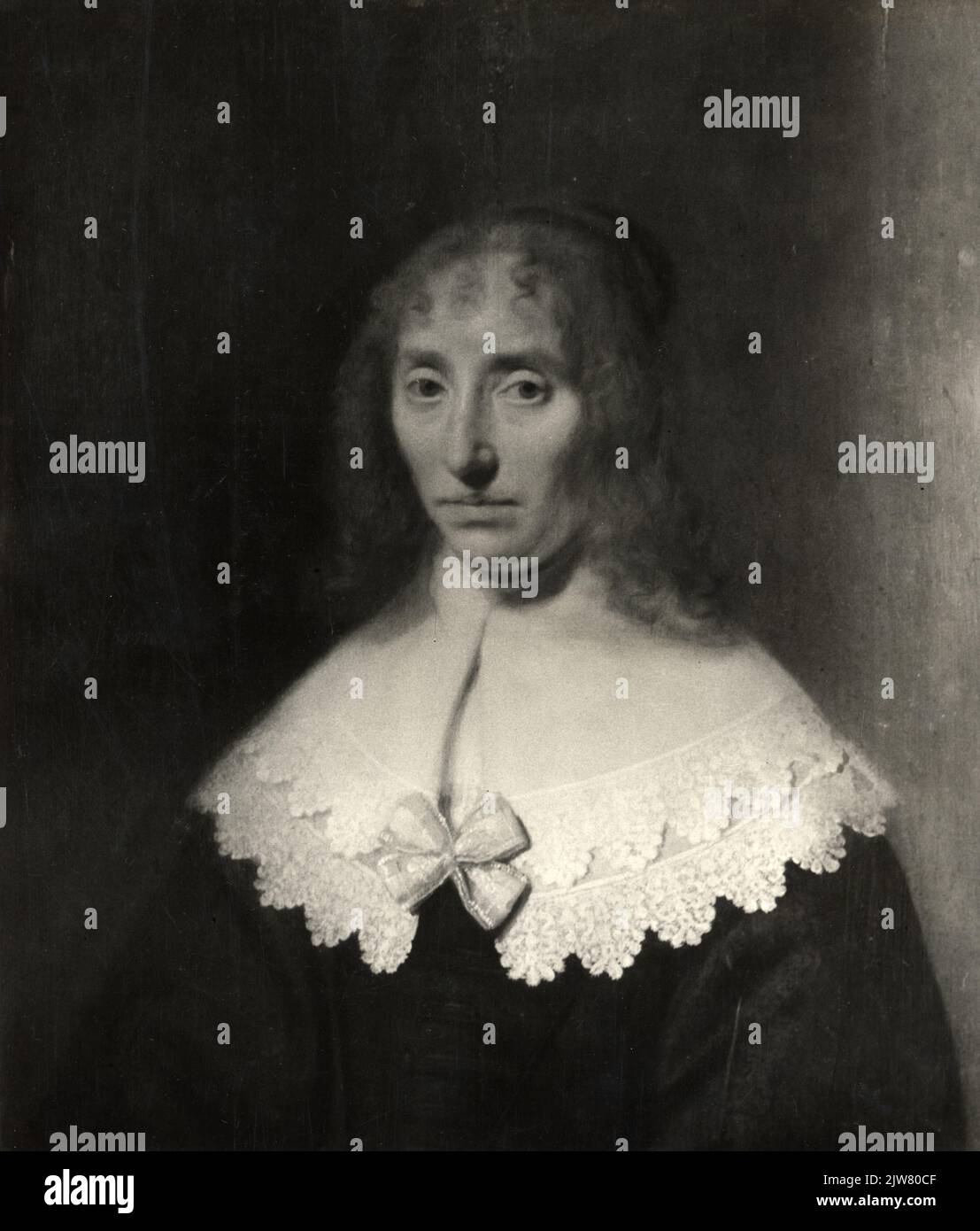 Portrait d'Anna Maria van SCHURMAN, née Keulen 5 novembre 1607 ...