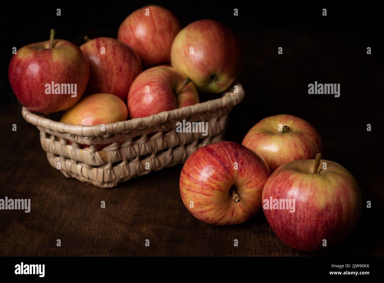 Variété de pommes gala Banque de photographies et d’images à haute ...