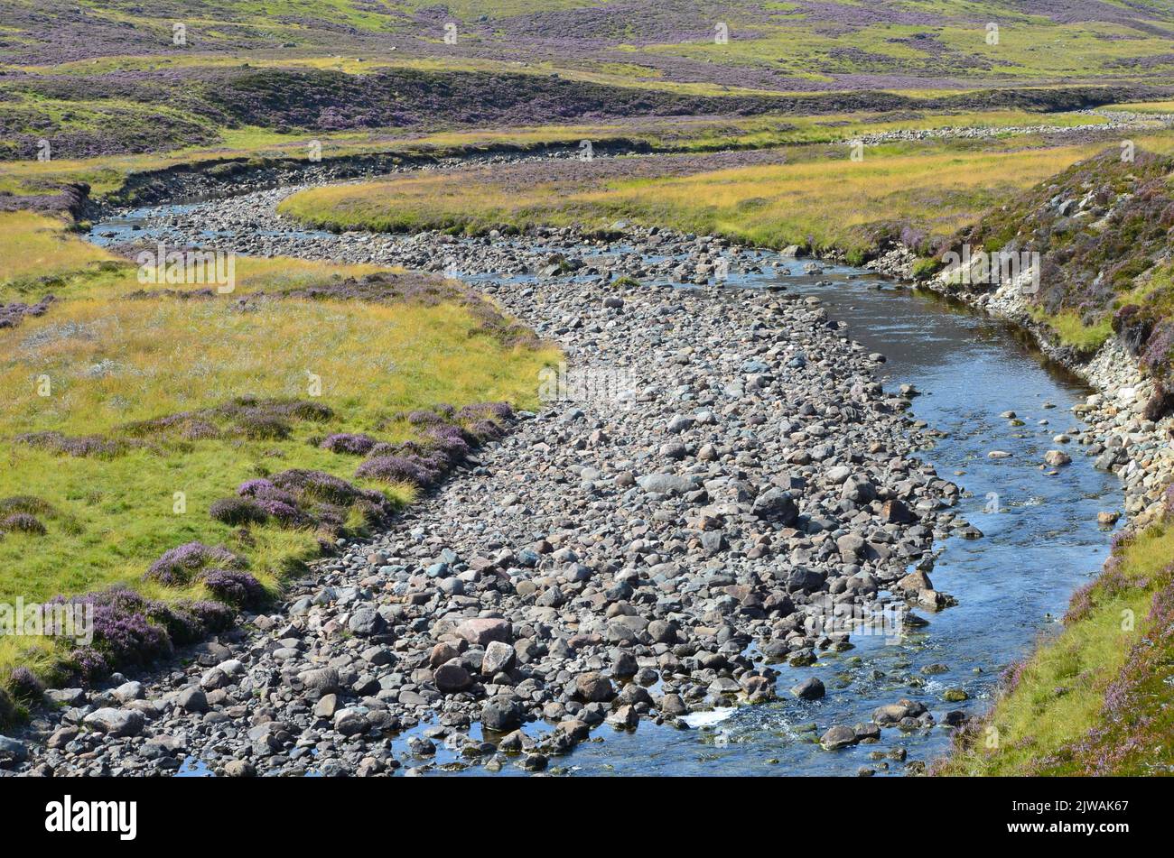 Callater Burn à Glen Callater, site d'intérêt scientifique spécial dans ...