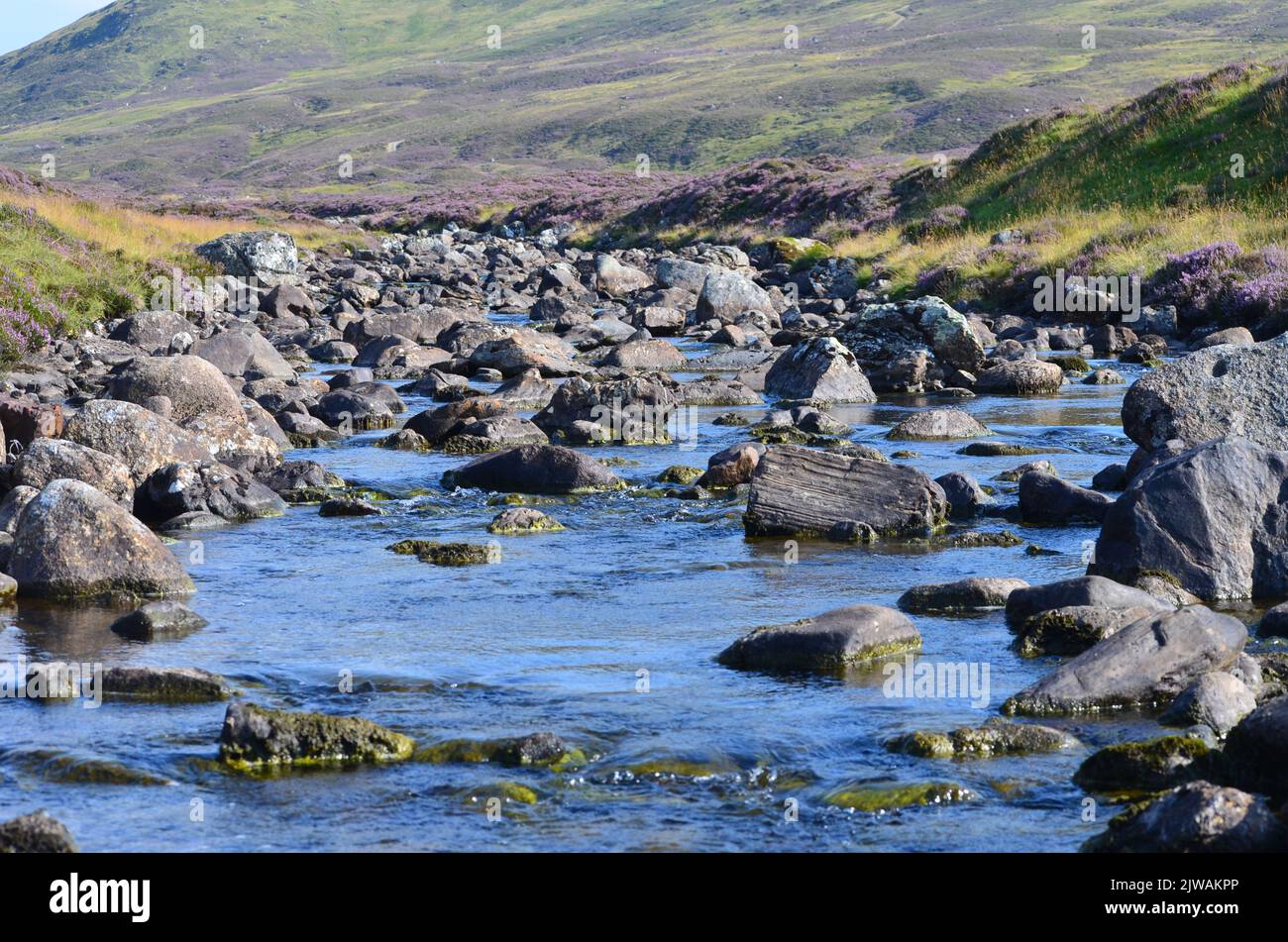 Callater Burn à Glen Callater, site d'intérêt scientifique spécial dans ...
