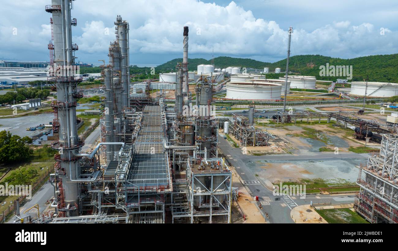 Raffinerie de pétrole gaz matériel chimique prédiction importation ...