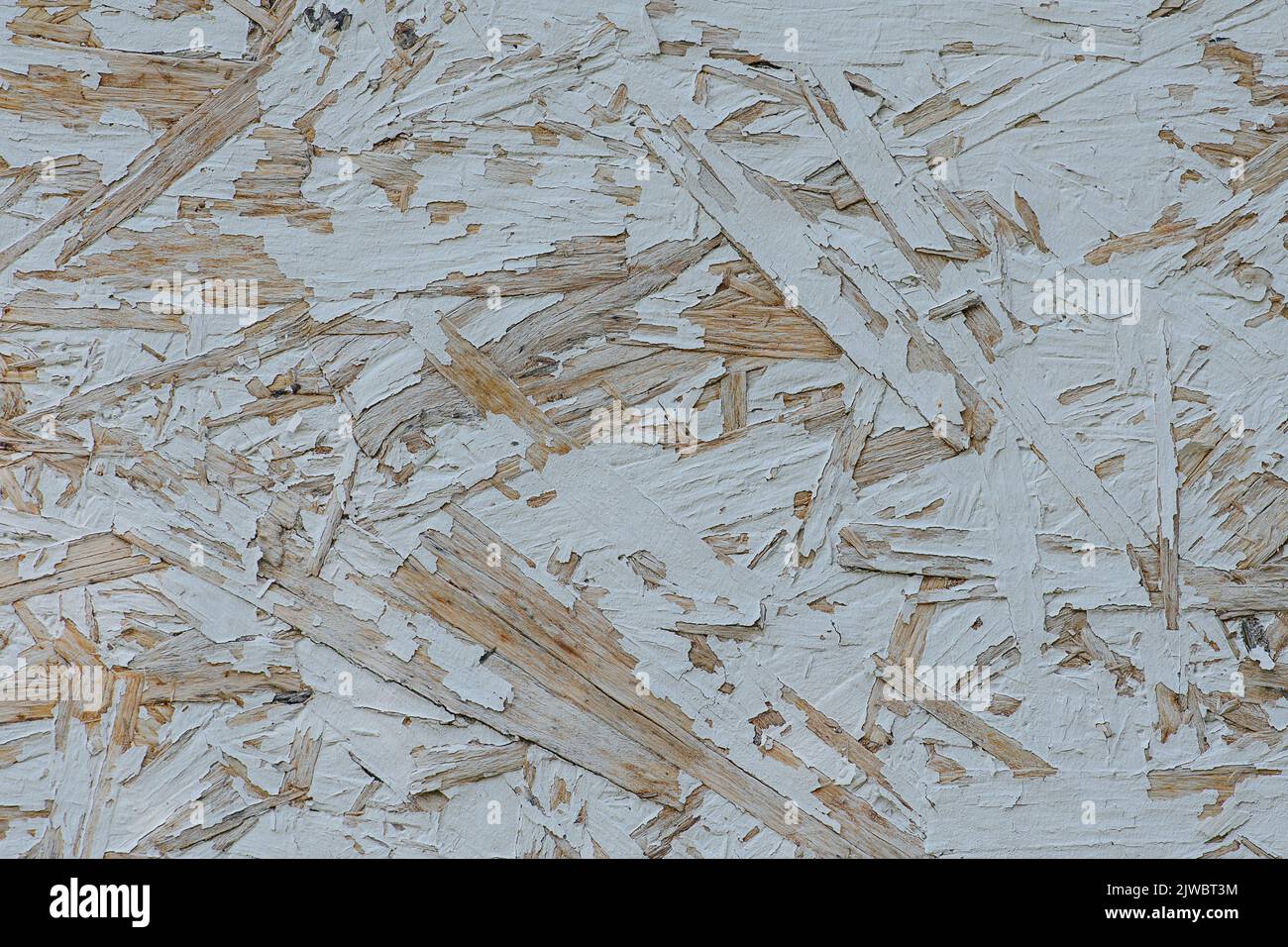 Contreplaqué blanc peint texture de la feuille de panneaux OSB faite de ...