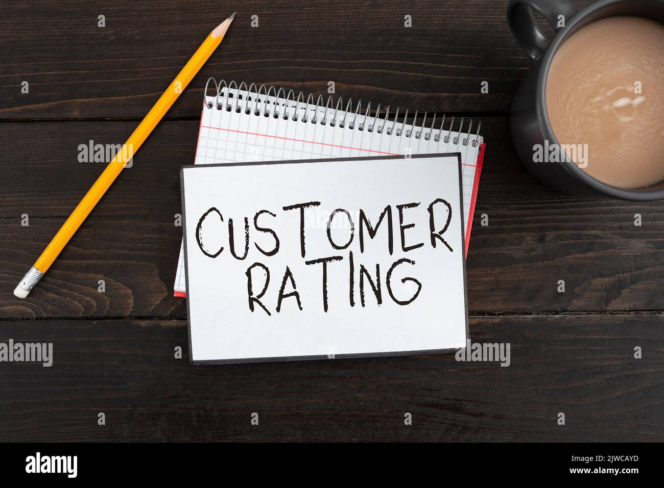 Écrire le texte affichant le point de vue du client RatingEach des ...