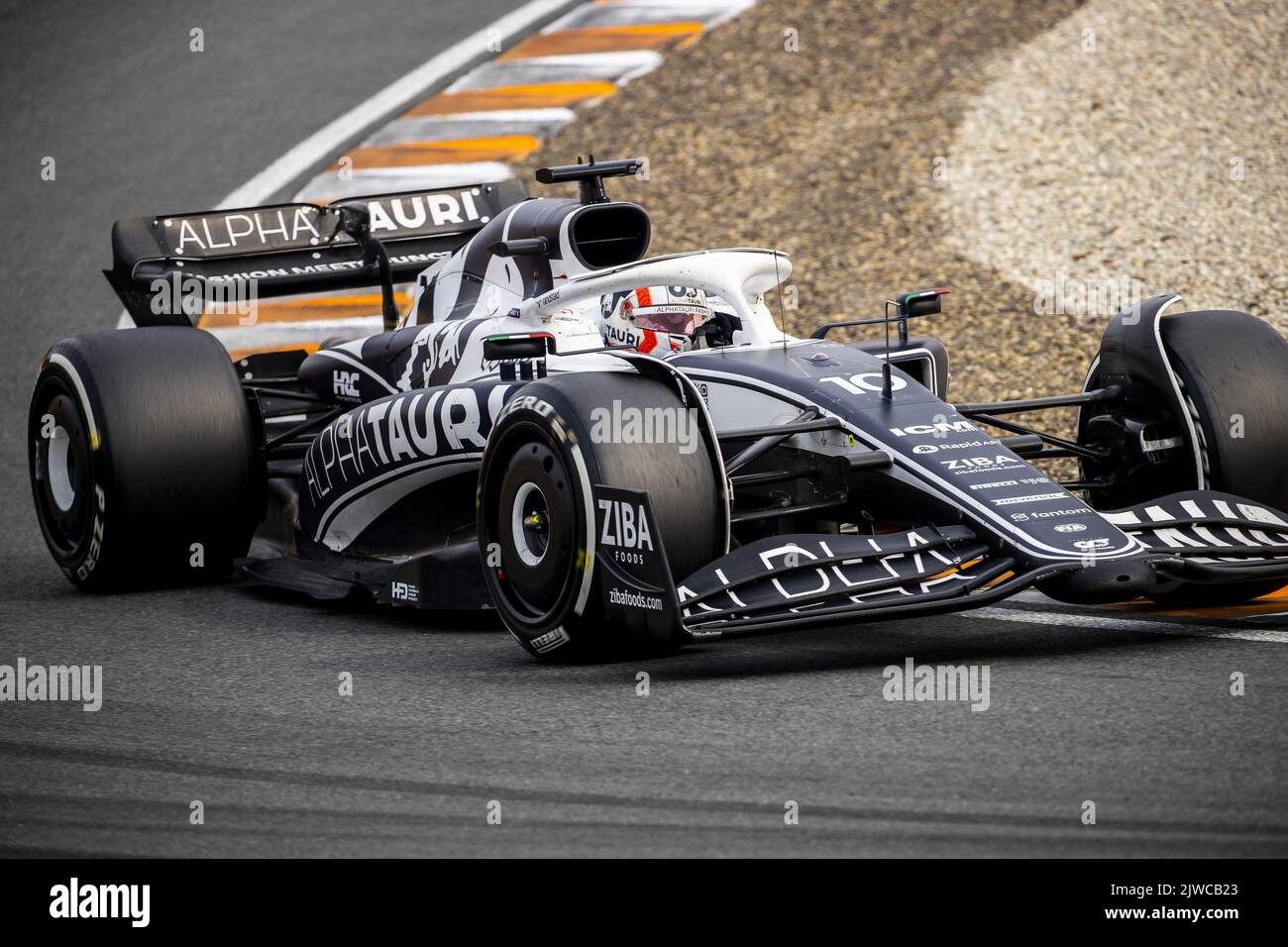 ZANDVOORT - Pierre Gasly (10) au volant de l'AlphaTauri AT03 lors du ...