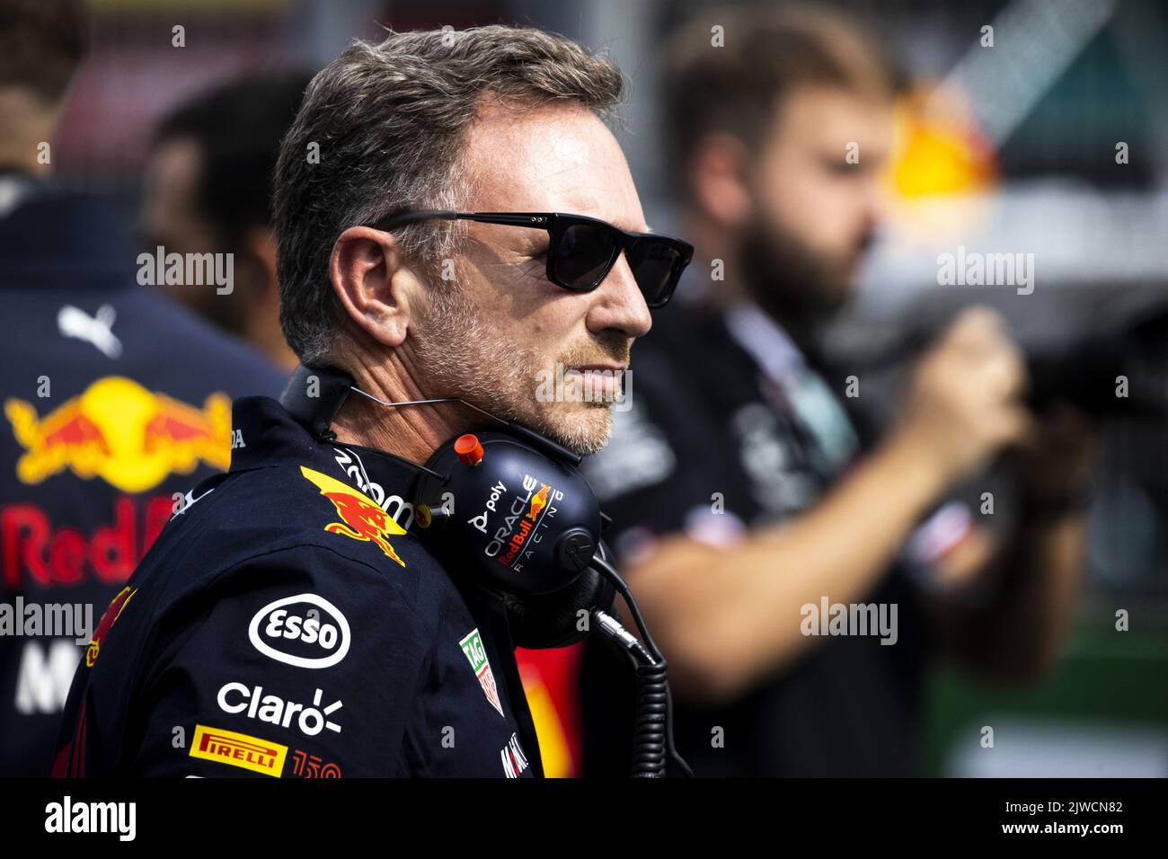ZANDVOORT - Team principal de Red Bull Christian Horner lors du Grand ...