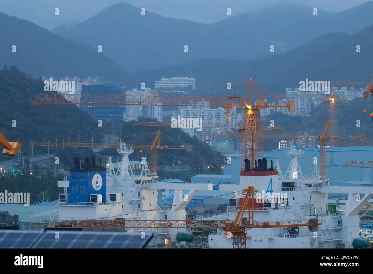 5 septembre 2022, GEOJE, GYEONGNAM, CORÉE DU SUD: 5 septembre 2022-Geoje, Corée du Sud-général ...