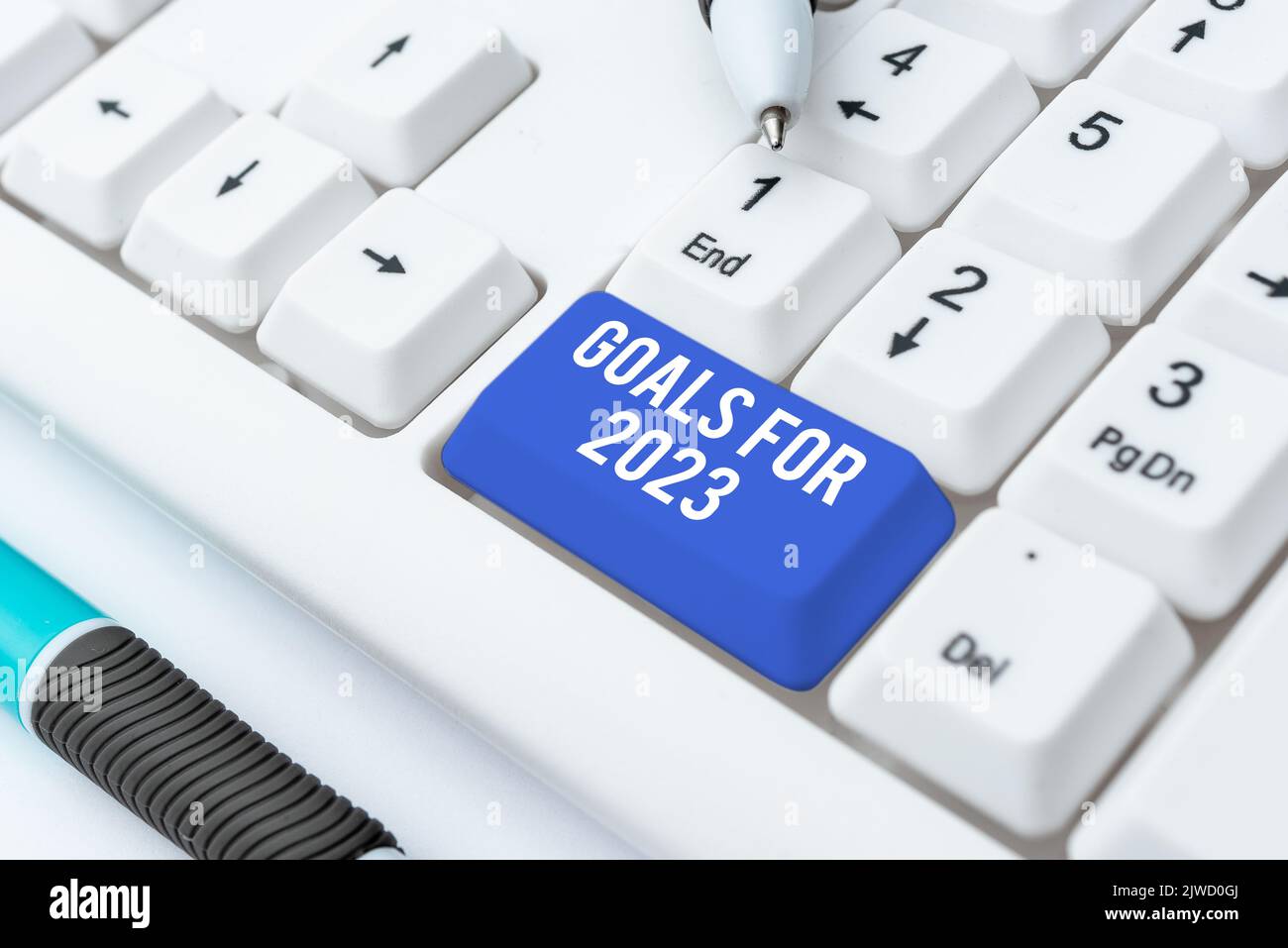 Inspiration montrant le signe objectifs pour 2023The suivre les choses ...
