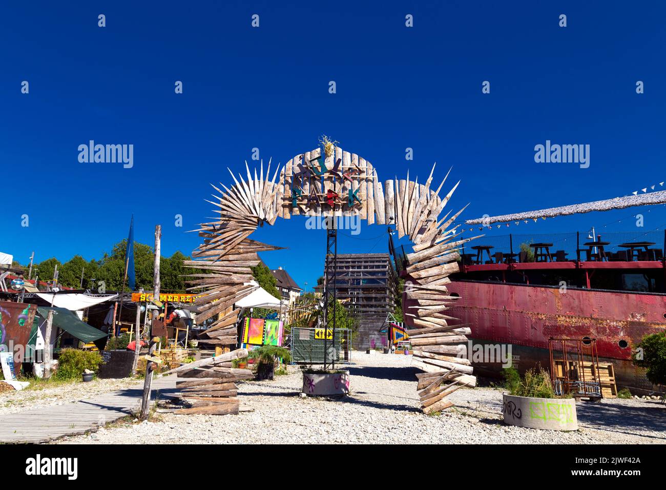 Holzpark klybeck Banque de photographies et d’images à haute résolution ...